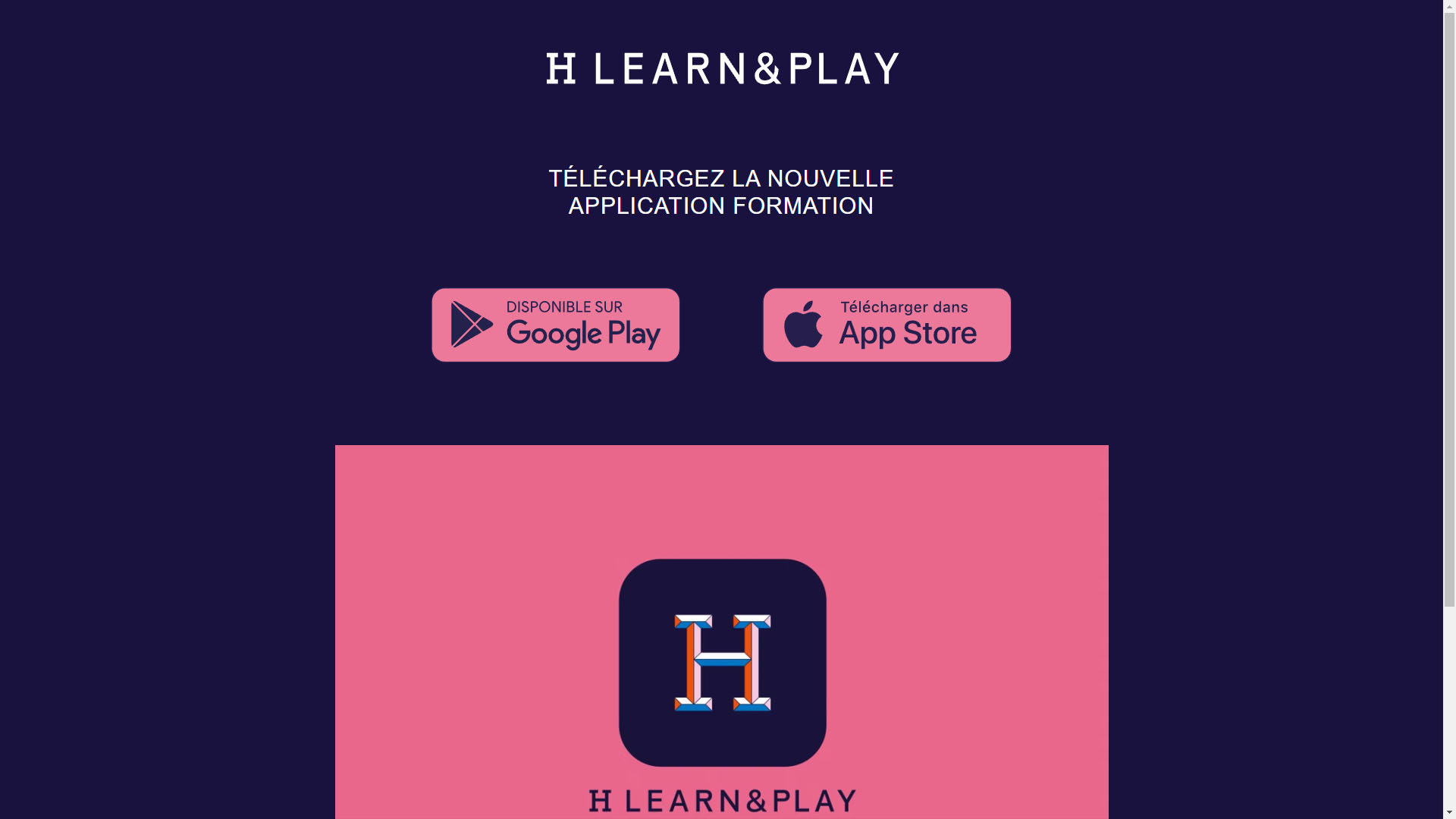 HERMÈS H LEARN & PLAY